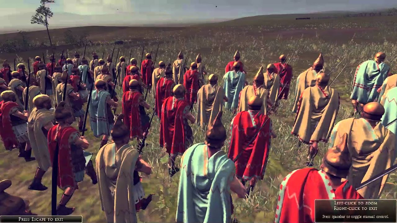 Rome 2 Total War Thracian Nobles vs Royal Spartans - YouTube