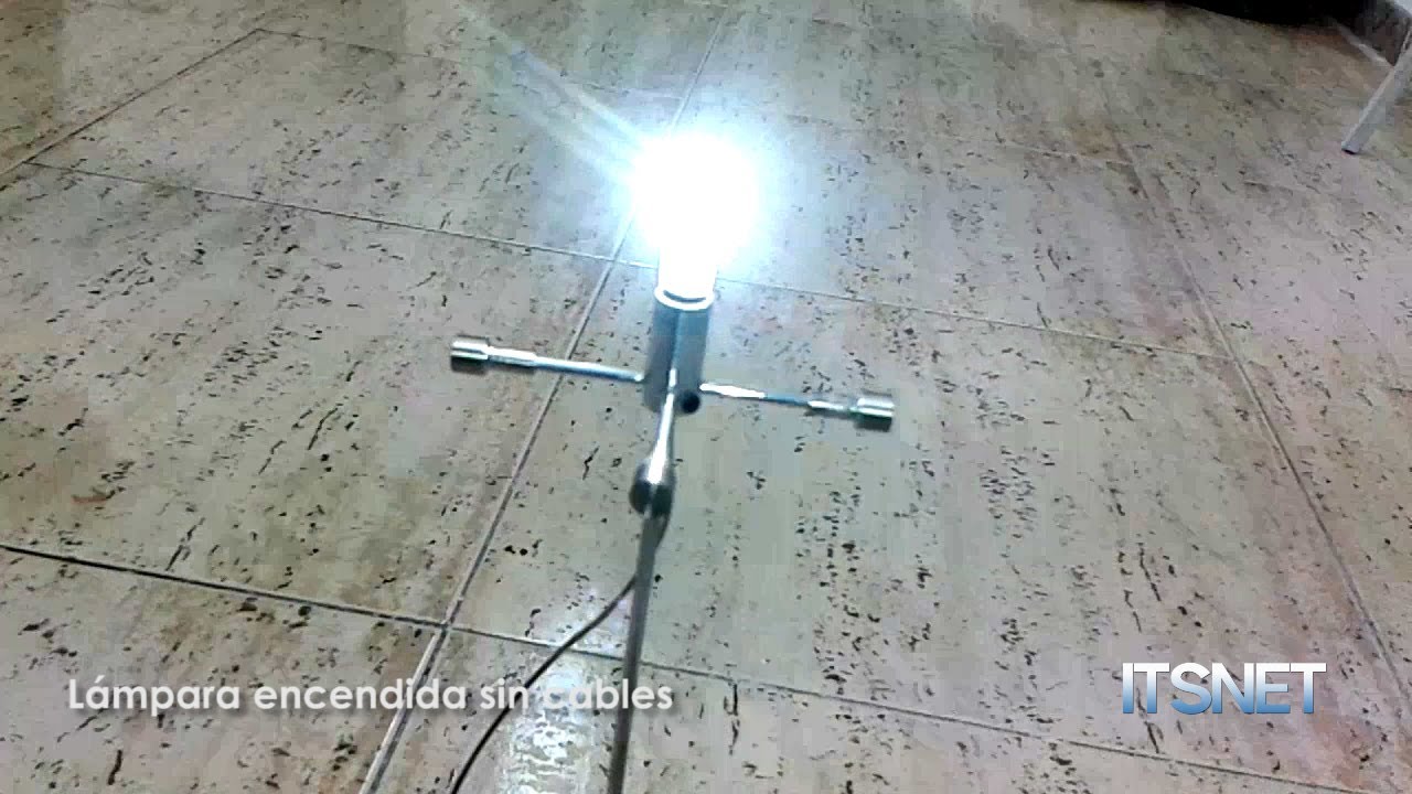 Lampara encendida sin cables | ITSNET - YouTube