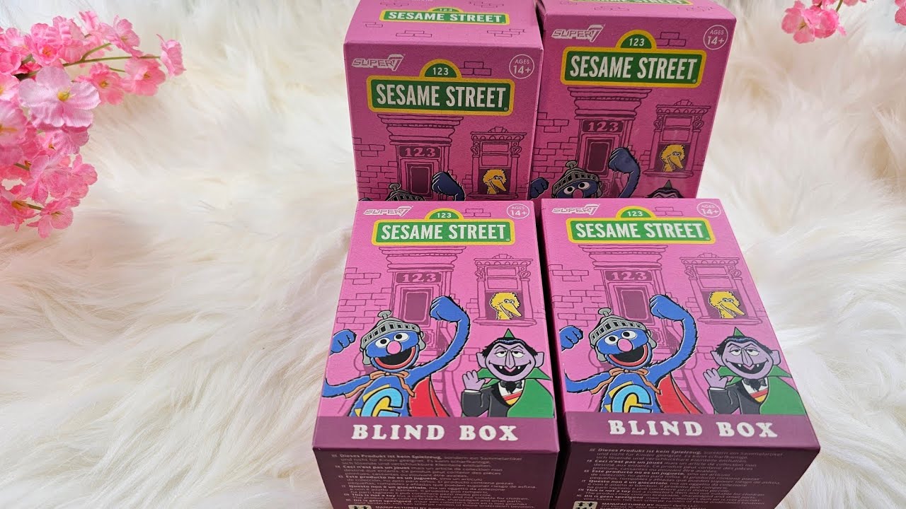 ASMR no talking Sesame Street Marvel Naruto unboxing mix - YouTube