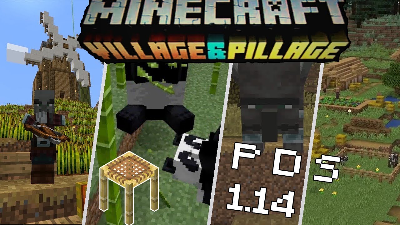 PDS - #05 : Minecraft 18w43a - Arbalète, Mobs, Bamboo et plein de ...