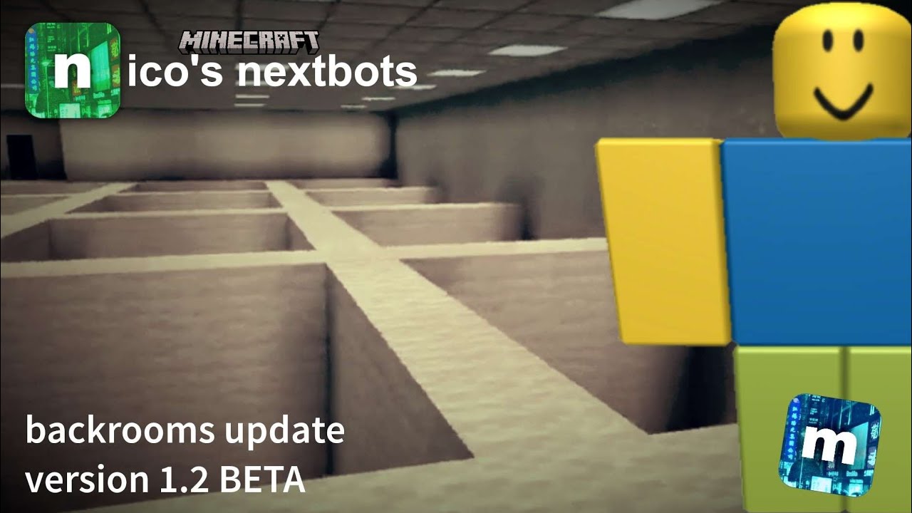 FINALLY MY BACKROOMS IS FINISH AND PUBLISHED - nico's nextbots V1.2 BETA (BACKROOMS)(MediaFire ...