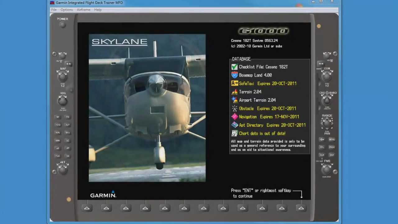 G1000 Hints & Tips: New Menu System Introduction - Simulator v12 - YouTube