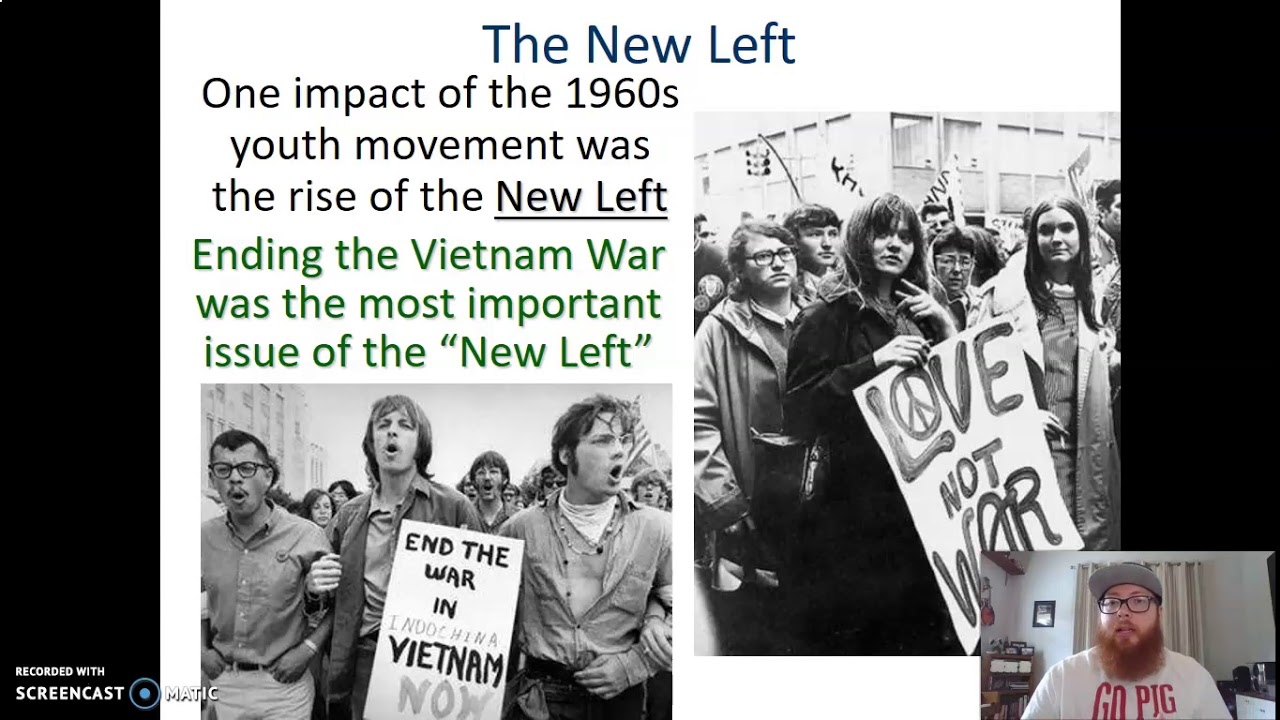 The New Left and Counter Culture (part 1) - Mr. Rogers US History - YouTube