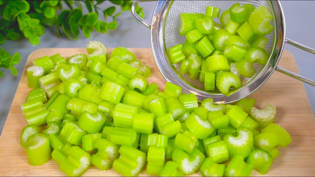 Forget BLOOD SUGAR and OBESITY! This celery recipe is a real treasure ...