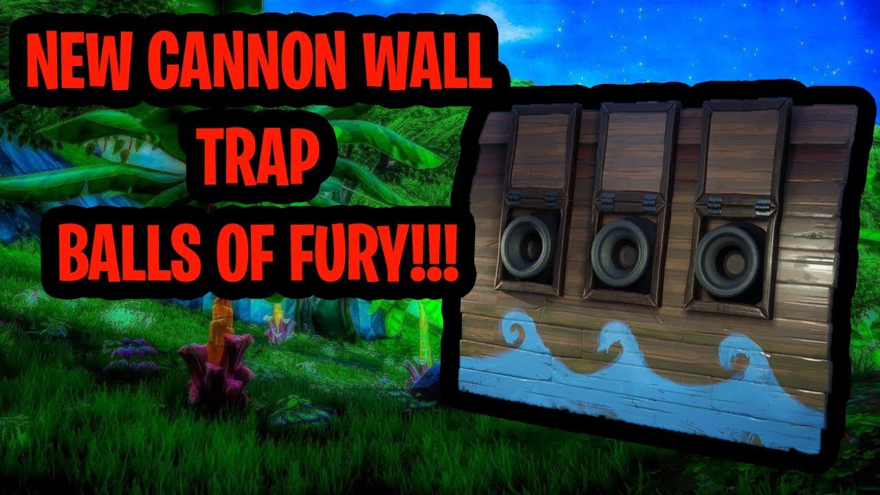 BROADSIDE NEW WALL TRAP!! FORTNITE STW - YouTube