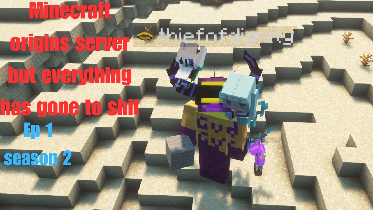 Minecraft Origins Server EP 1 Season 2 (Ft JackDup) - YouTube