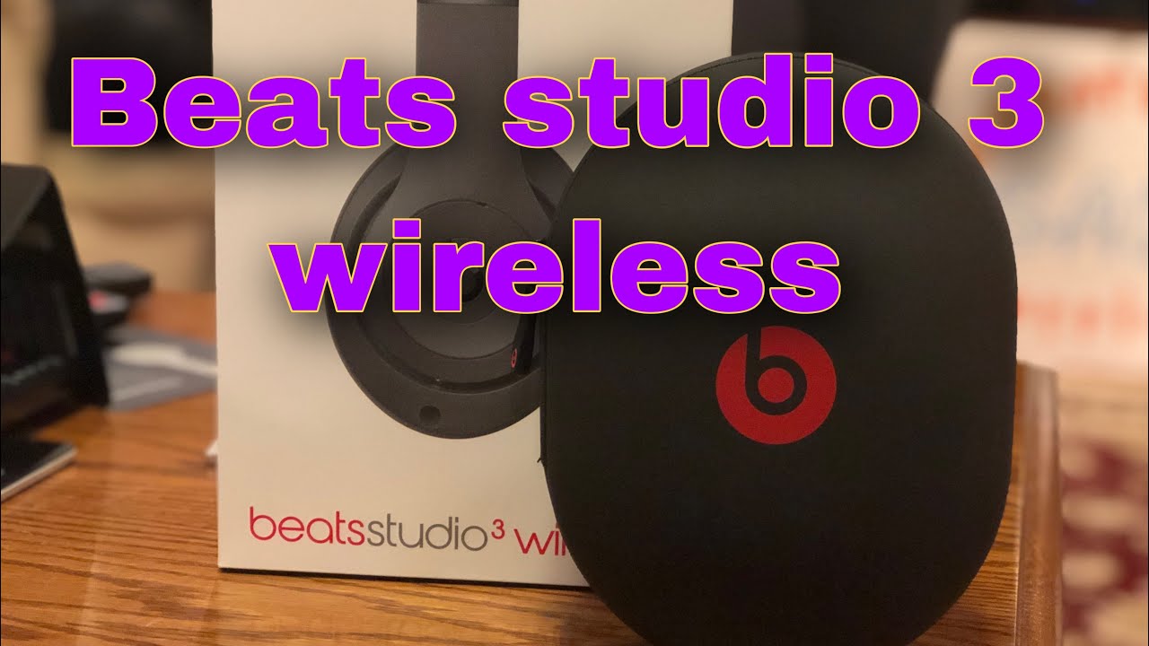 Beats studio 3 wireless headphones || unboxing || noise canceling ...