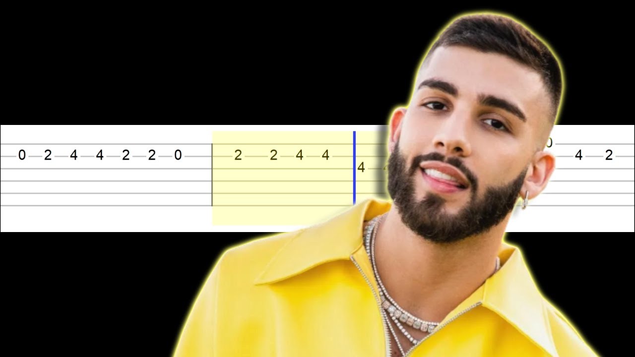 Manuel Turizo - La Bachata (Chitarra Tabs Tutorial Facile) - YouTube