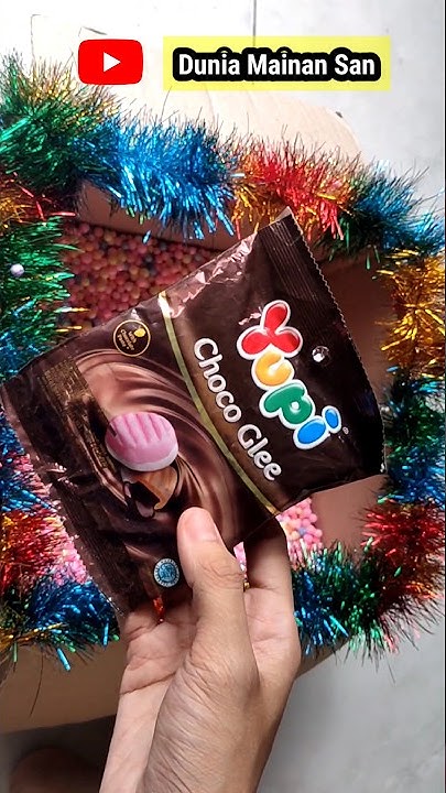 Video short mencari dan menemukan jajanan seru permen yupi es krim warna warni banyak Yupi Choco ...