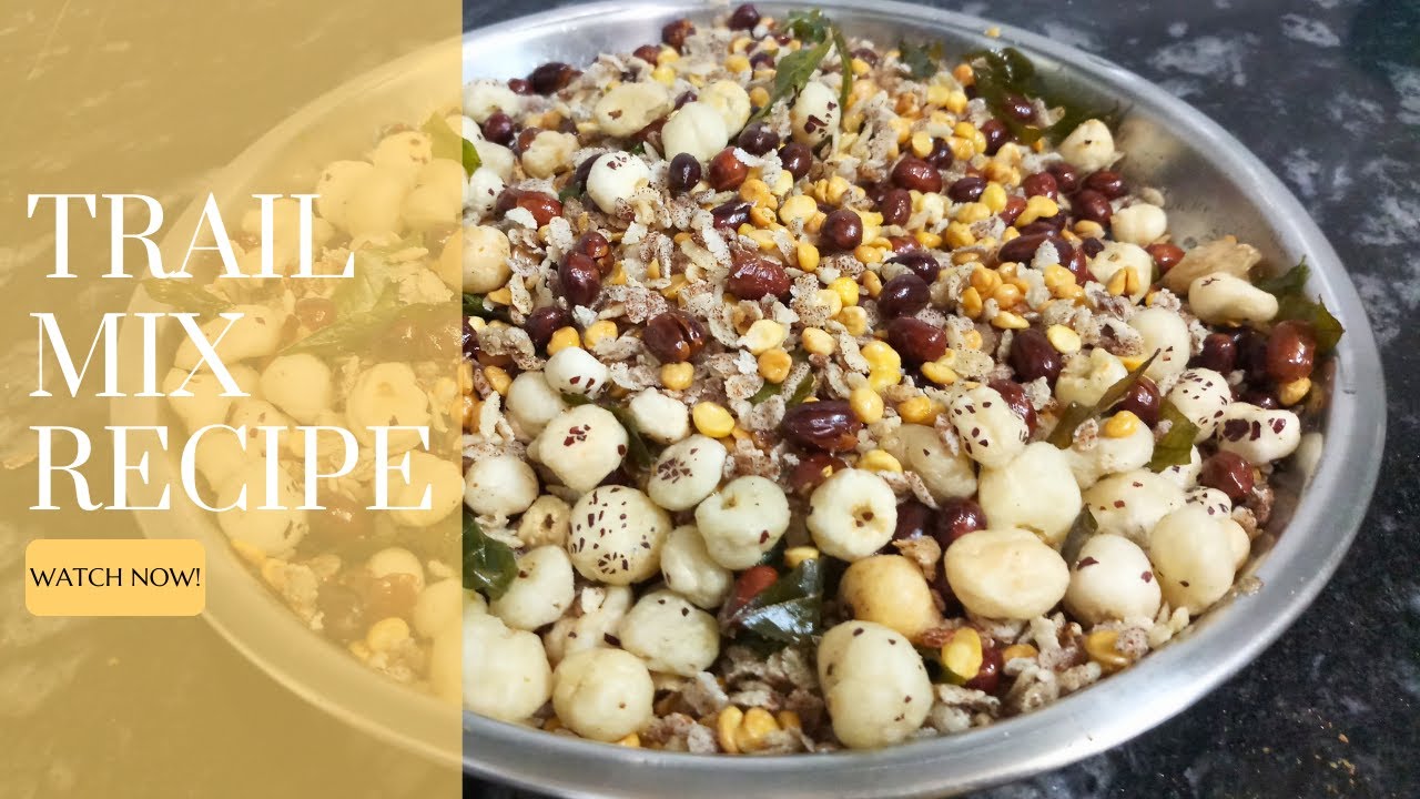 ChanaChur Recipe (TrailMix) | Delicious Snack | Annapurna's Kitchen ...