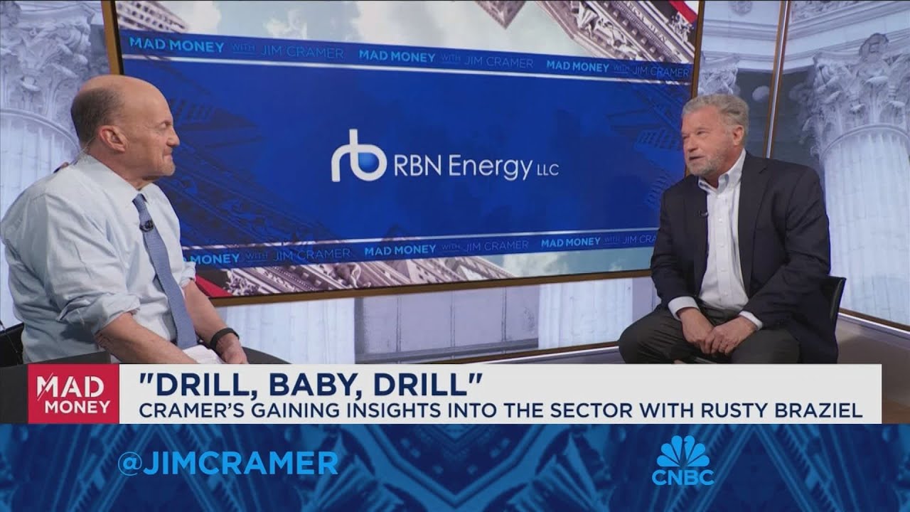 RBN Energy Founder Rusty Braziel sits down with Jim Cramer - YouTube