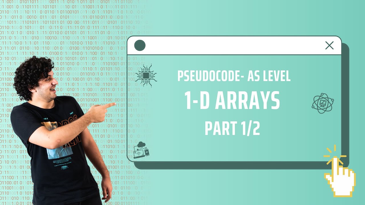 Declaring And Populating A 1d Array Pseudocode As P2 Computer Science 3703