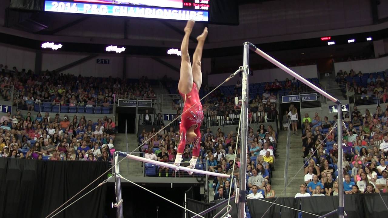 Margzetta Frazier - Uneven Bars - 2016 P&G Gymnastics Championships ...