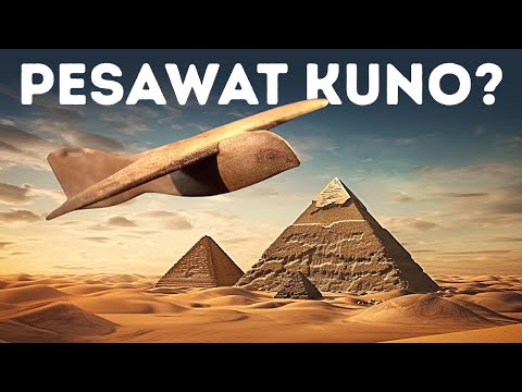Mereka Menemukan Monoplane Kuno dalam Piramida di Mesir