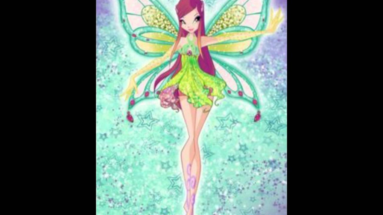 Winx club Roxy all transformations - YouTube