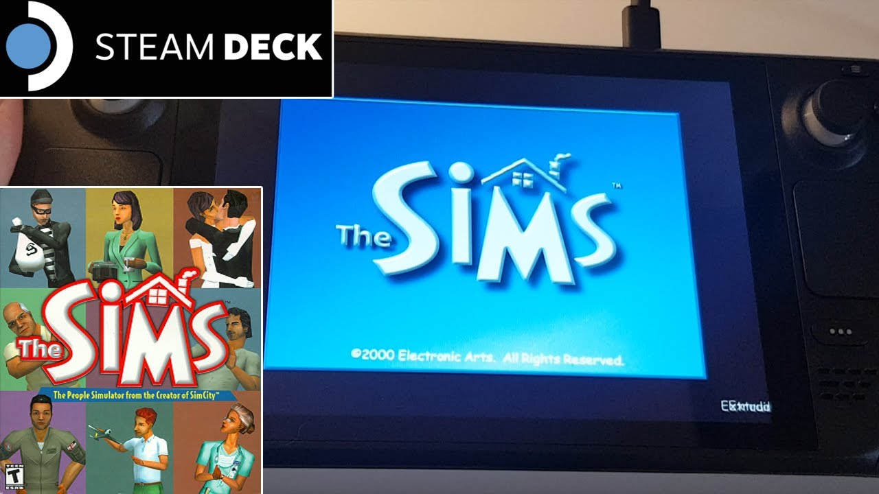 The Sims 1 Steam Deck - YouTube