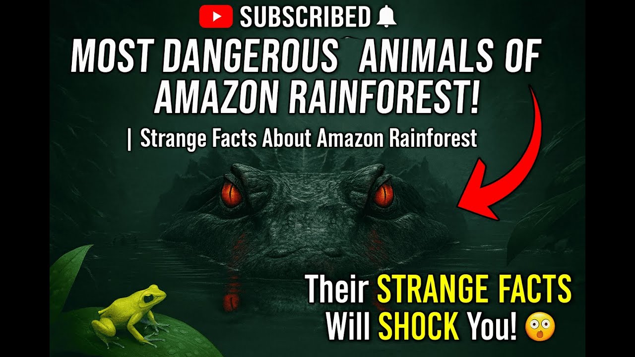 Inside The Amazon: Deadliest Creatures You Were Never Meant To See ...