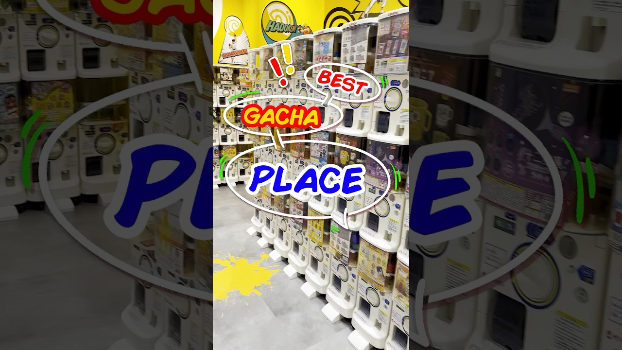 Best Gacha Machines in Japan #japan #gacha #viralvideo - YouTube