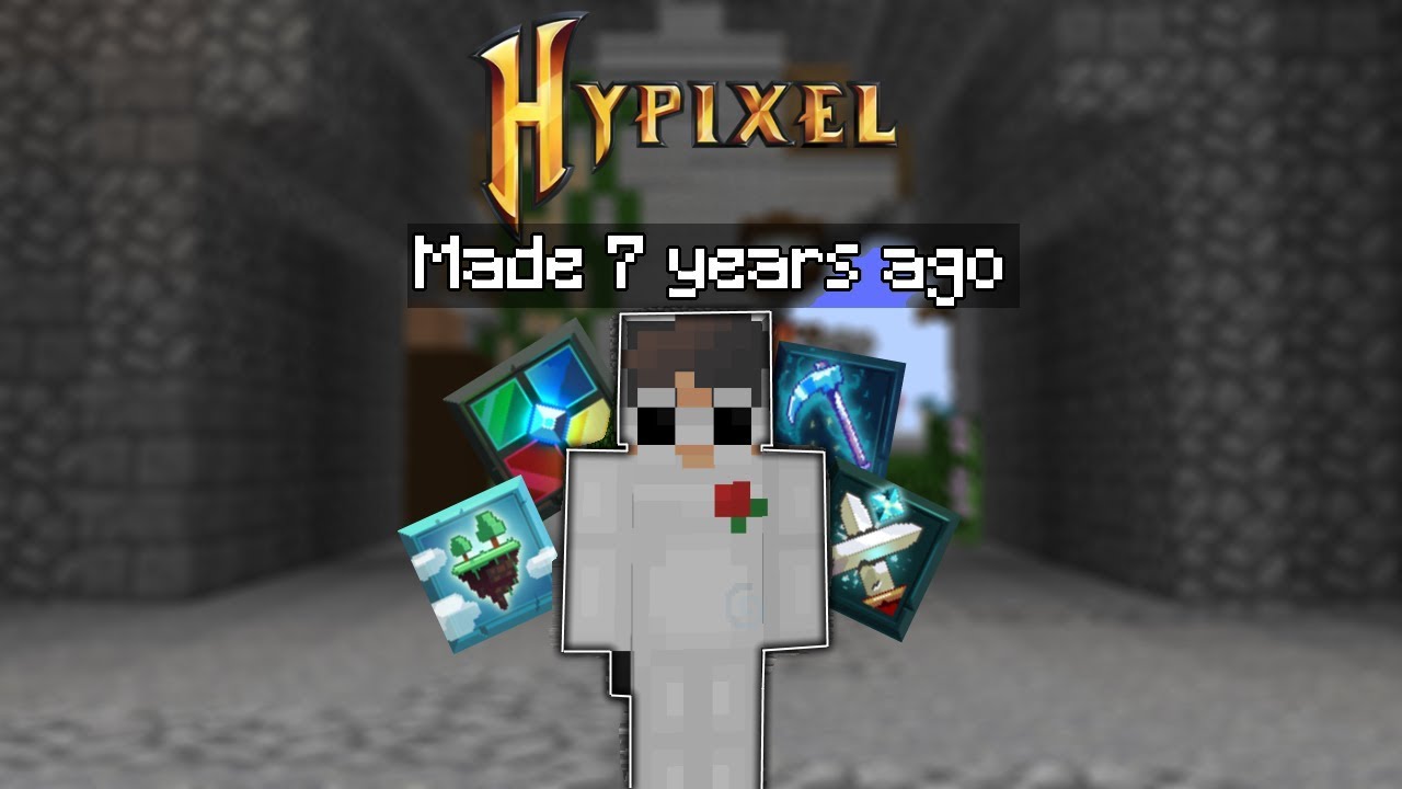 Playing The Oldest Games on Hypixel - YouTube