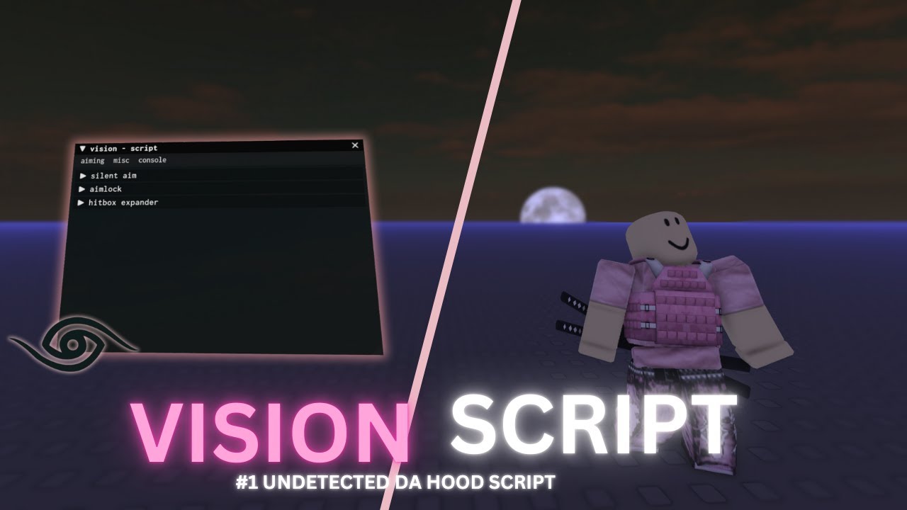 BEST UNDETECTED DA HOOD SCRIPT (VISION👁) 🐐🌟 - YouTube
