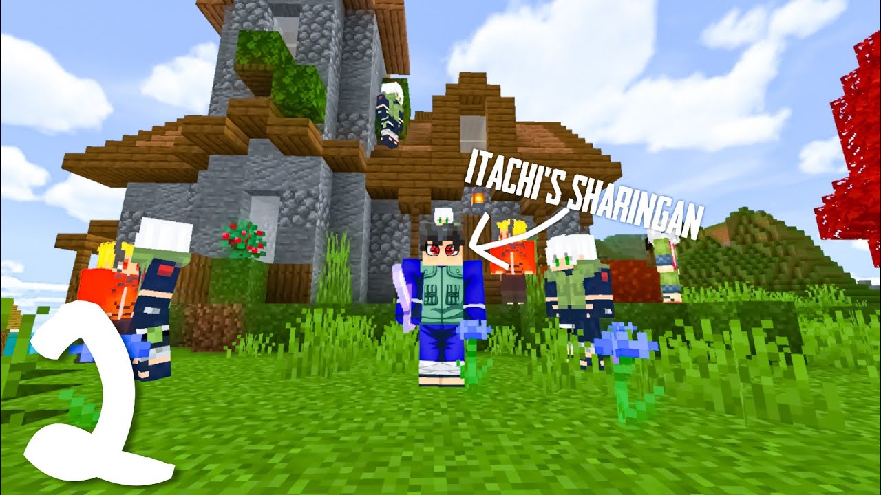 Upgrading My Sharingan and meeting Naruto - Episode 2 - Minecraft ...