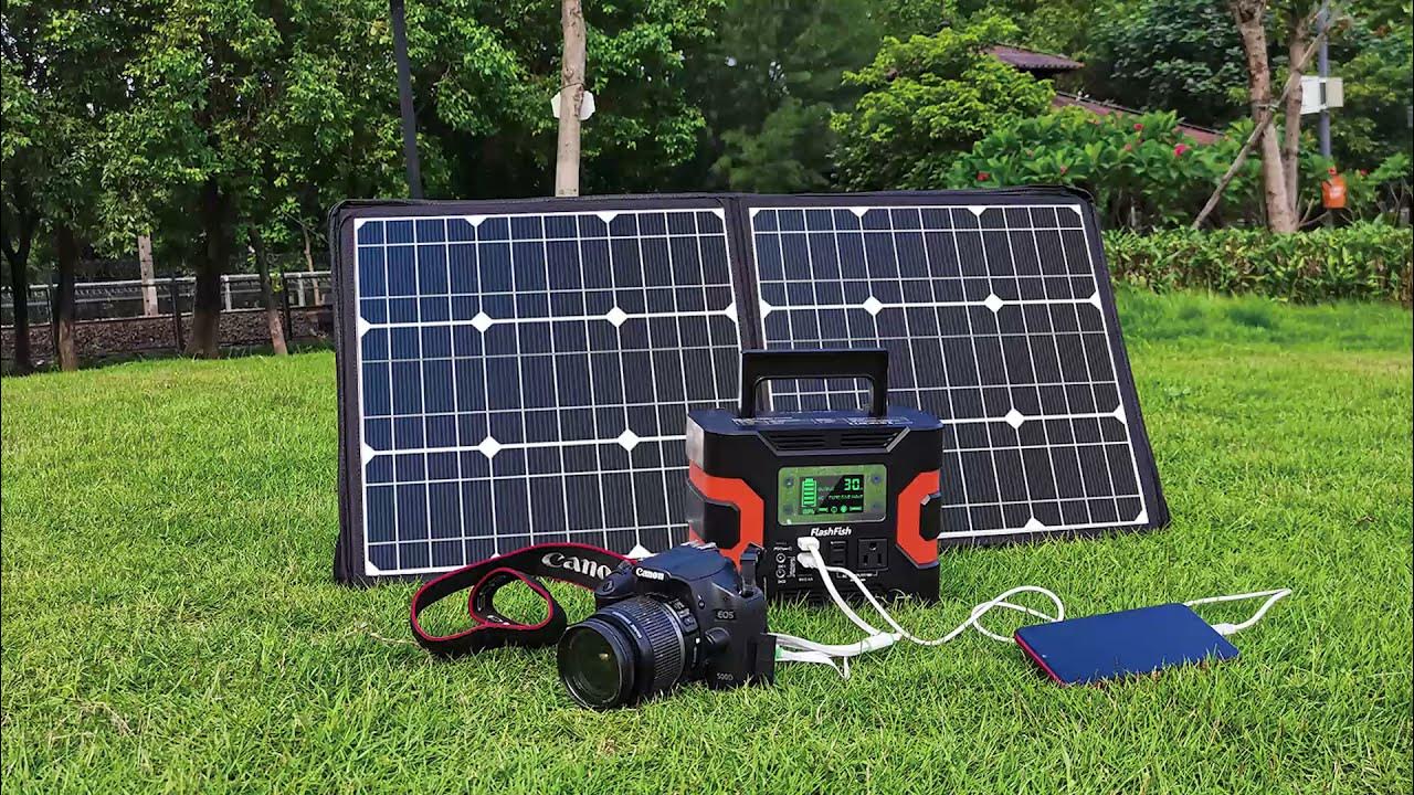 Best CPAP backup power - Flashfish 330W Portable Power Station - YouTube