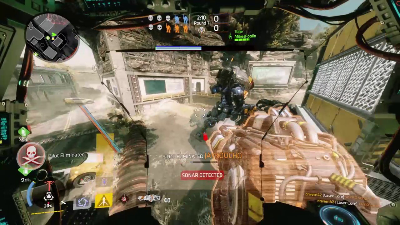Epic Titanfall 2 2v5 Eden with Generation 100 Ion and Tone - YouTube