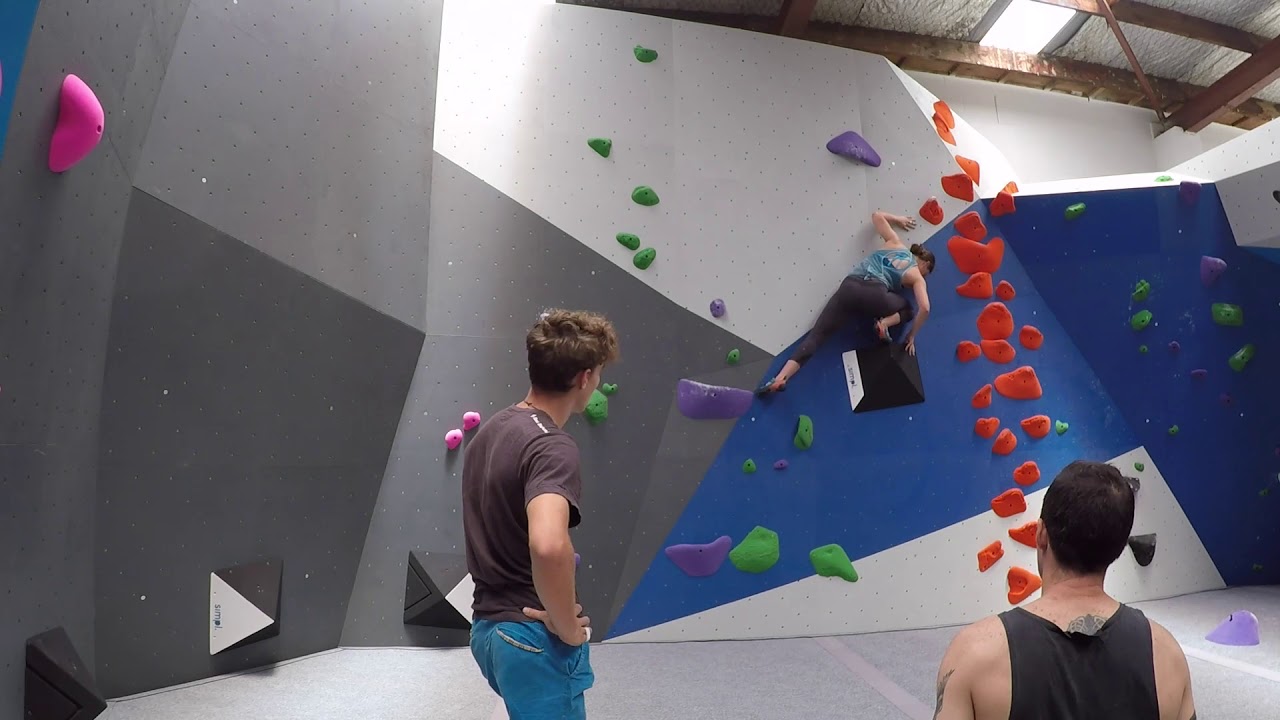 The process of setting Purple Slab - YouTube