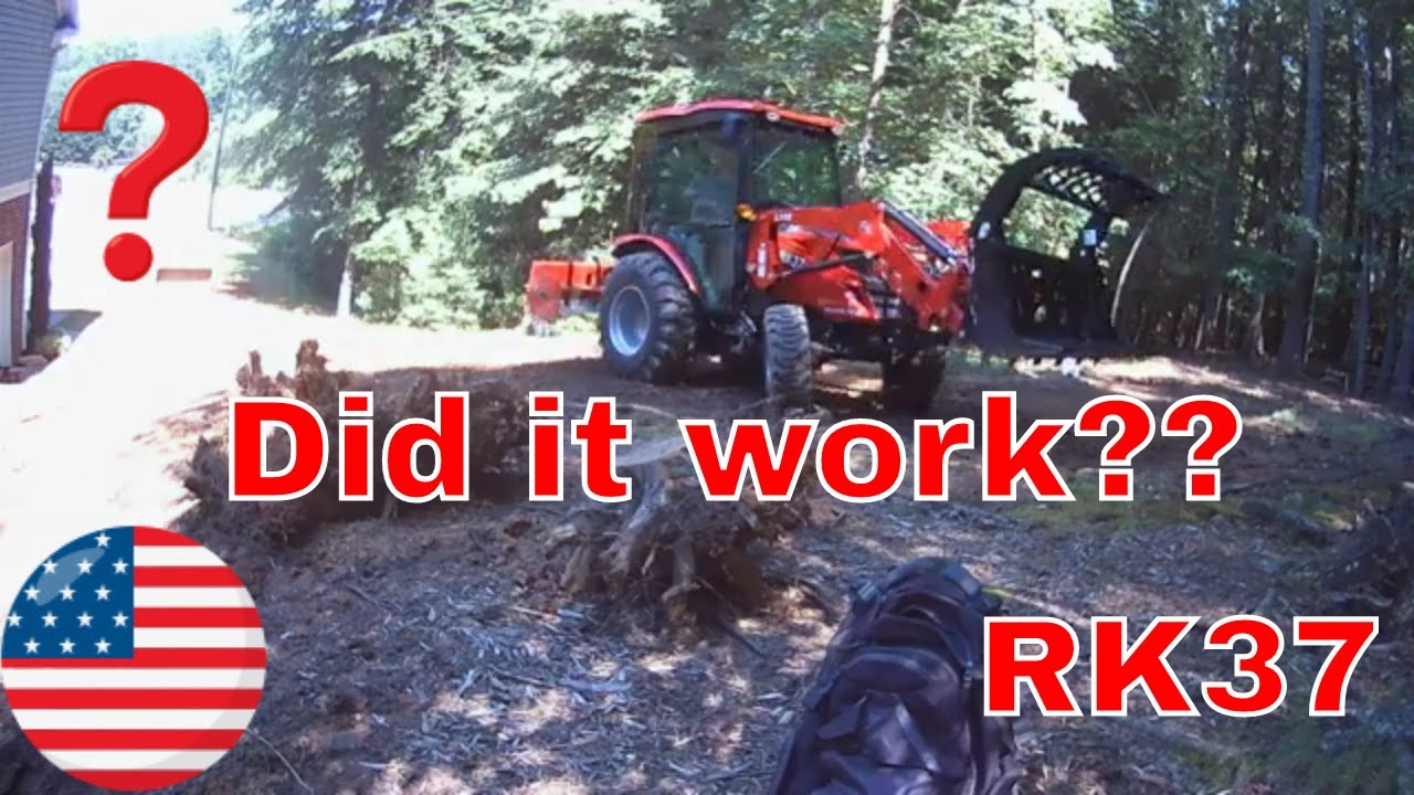 Rural King 2022 RK-37SS First paying job - YouTube