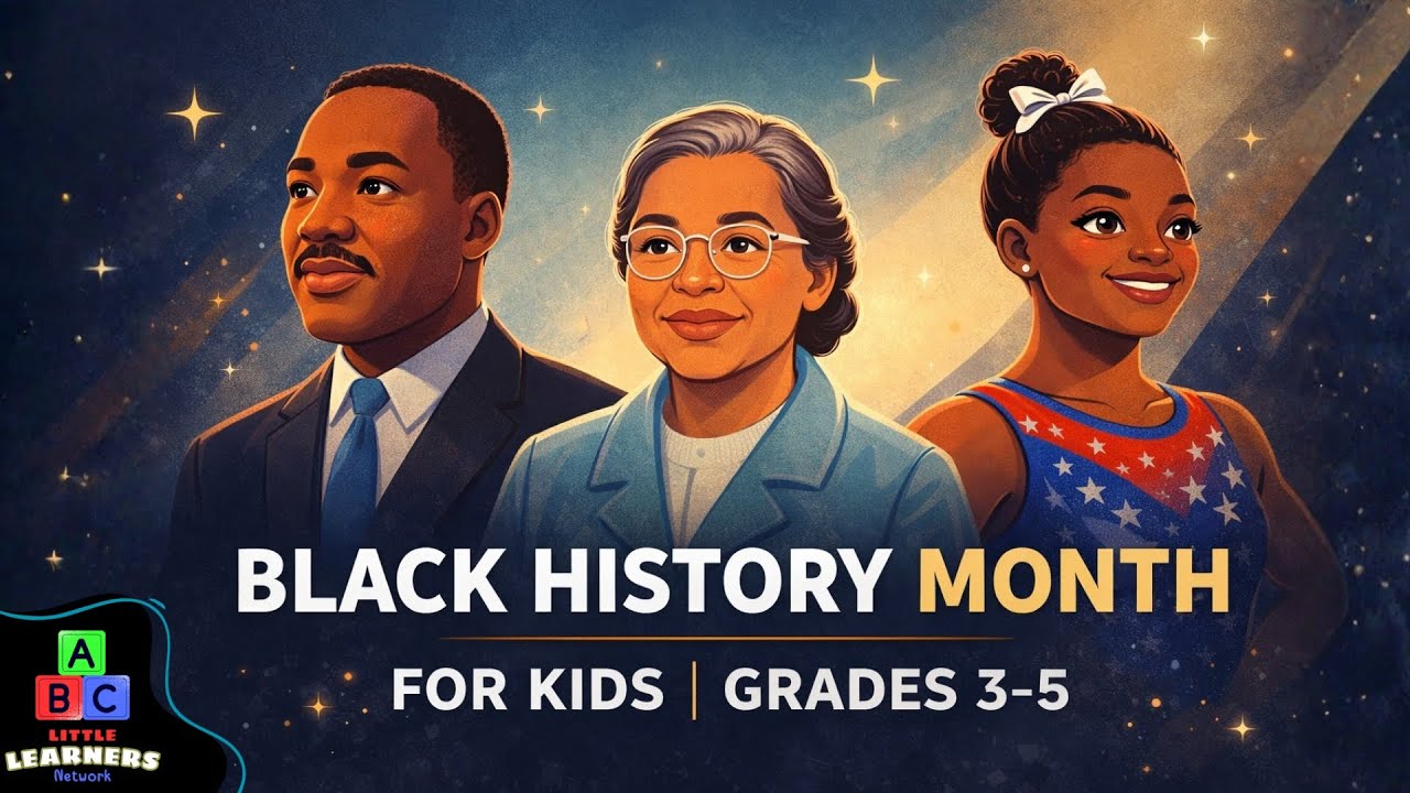Black History Month for Kids | Grades 3–5 Educational Video - YouTube