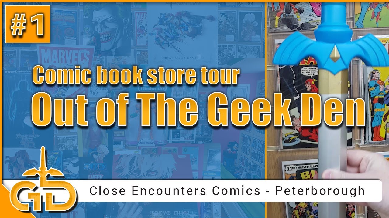 Comic book store tour | Close Encounters Comics | Out of the geek den ...