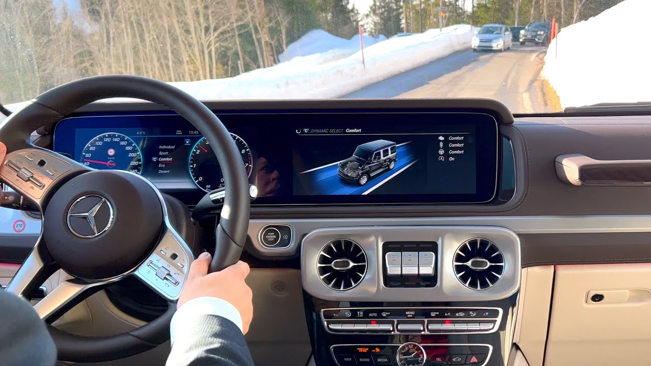 NEW Mercedes G Class | G WAGON Snow Trip Drive G500 AMG Review Interior ...