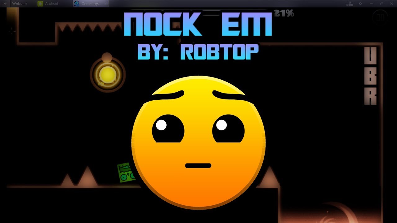 Geometry Dash SubZero - Nock Em - By: RobTop - YouTube