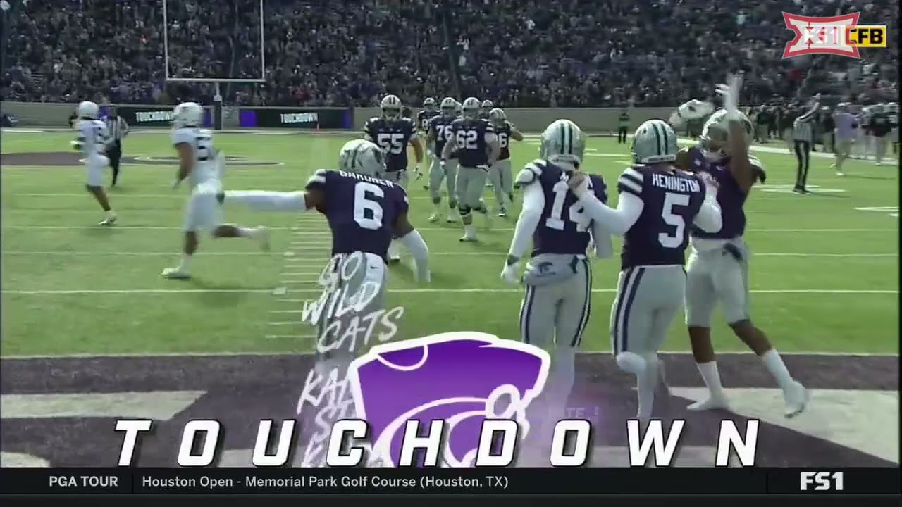 West Virginia vs Kansas State Football Highlights - YouTube