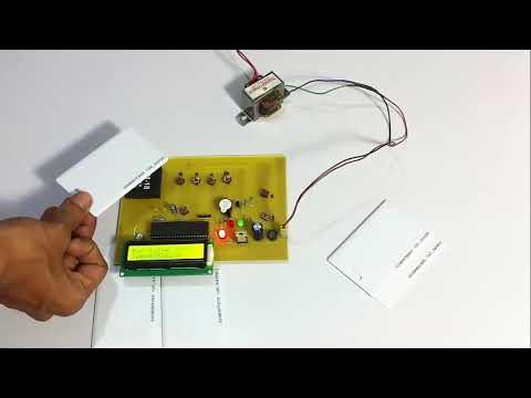 RFID based voting system project - YouTube