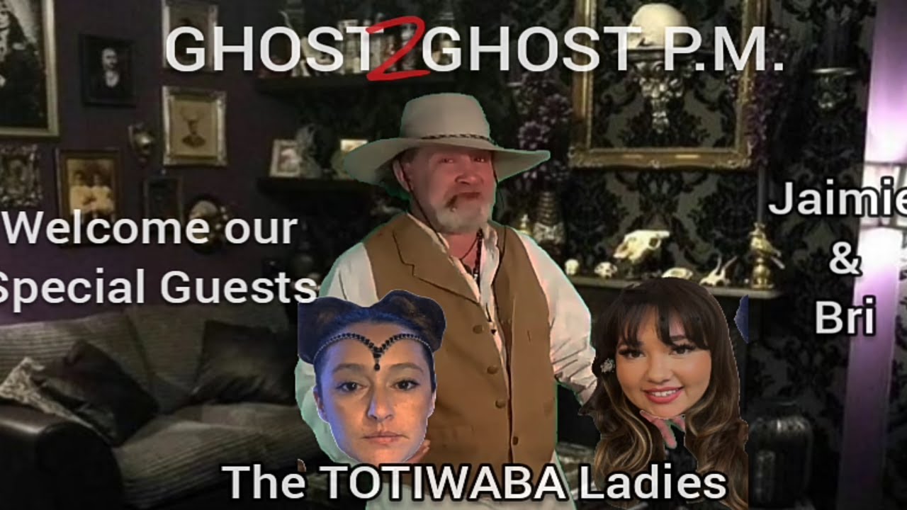 Fri. Dec.2nd.."GHOST2GHOST P.M. w/ Special Guests, The TOTIWABA Ladies ...