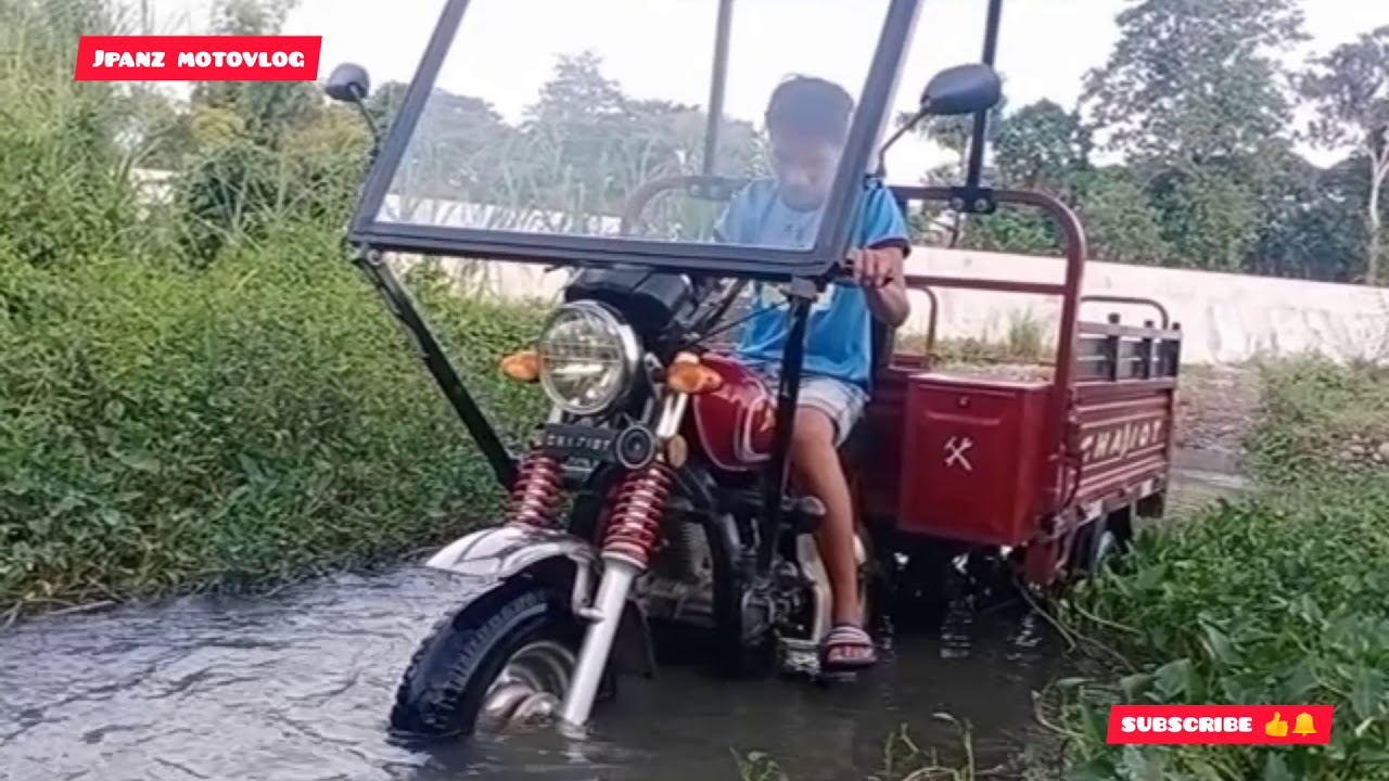 Rocky Road and River Test! Rusi 175 Chariot - YouTube