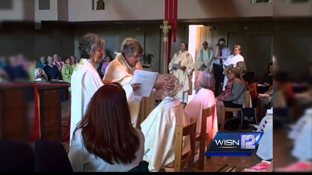 Woman says she's been ordained a Roman Catholic Priest - YouTube