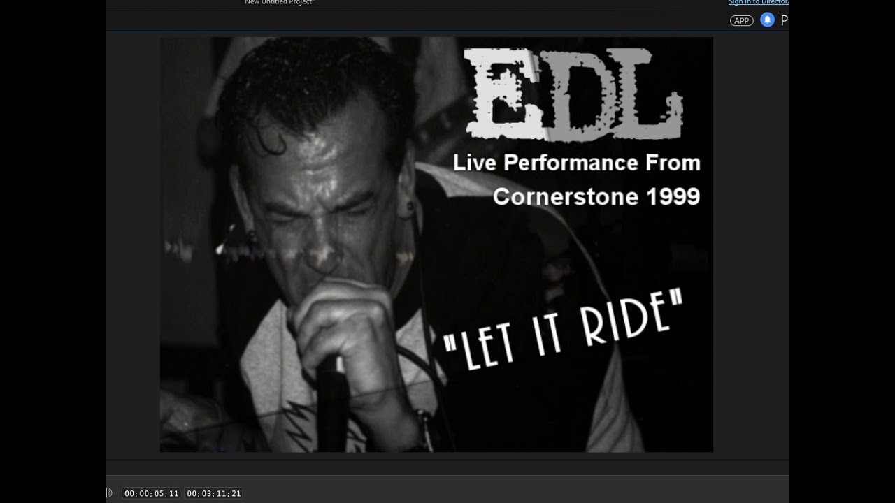Let it Ride - EDL Live from Cornerstone Festival 1999 - YouTube