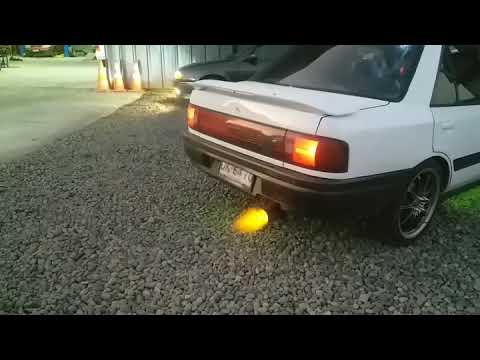 Mazda 323 glx 91 tuning (La Flama) - YouTube