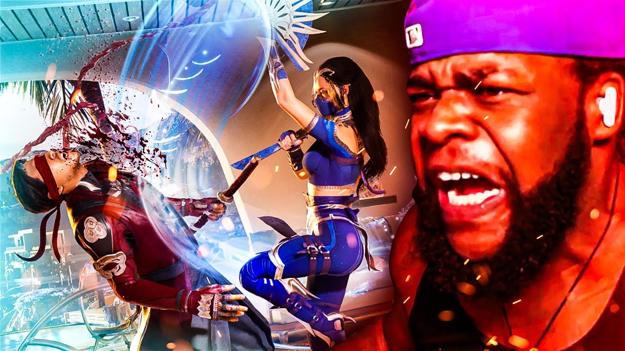 Professional RAGE QUITTER Plays Mortal KOMBAT For The First Time - YouTube