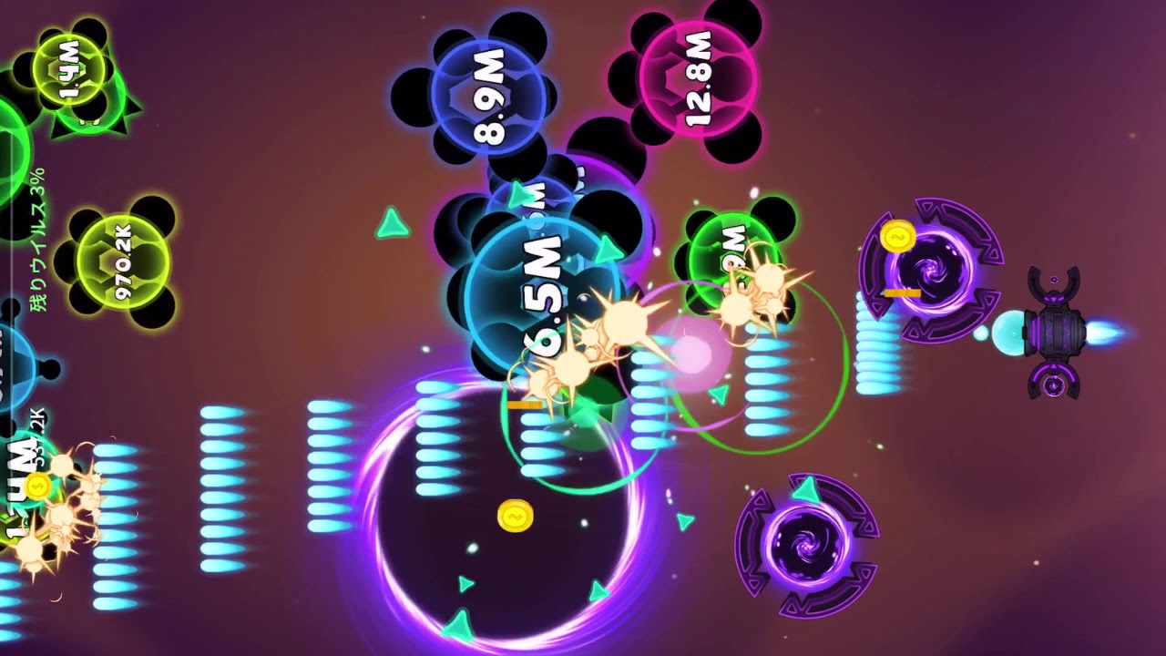 Virus War Lv.205〜210 - YouTube
