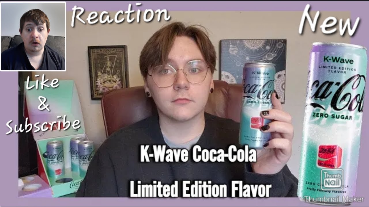 [Reaction] K - Wave Coca-Cola Limited Edition Flavor - YouTube