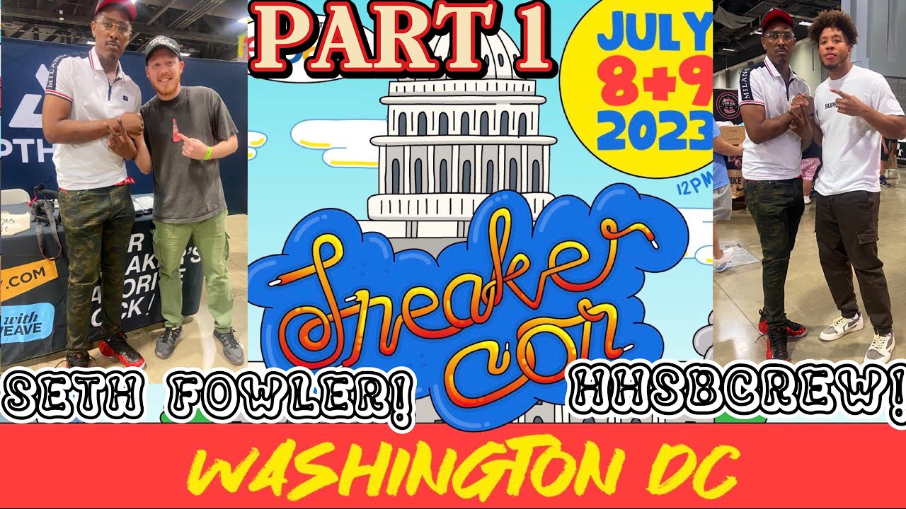 Sneaker Con DC PART 1: The Ultimate Sneakerhead Experience - YouTube