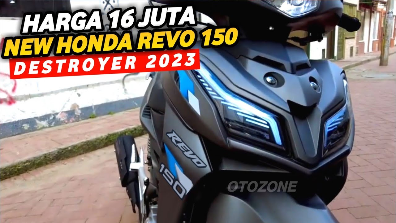 ASLI KEREN NEW HONDA REVO 150 DESTROYER MELUNCUR! NMAX | PCX | AEROX ...