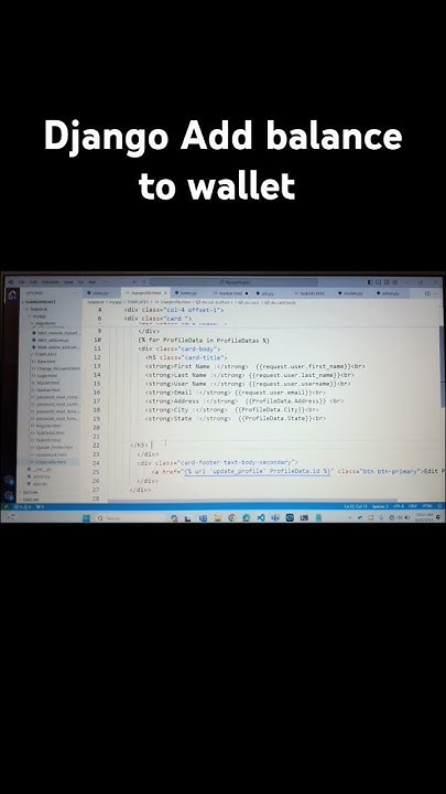 Django Help Desk Ticket System Project #add coins to wallet - YouTube