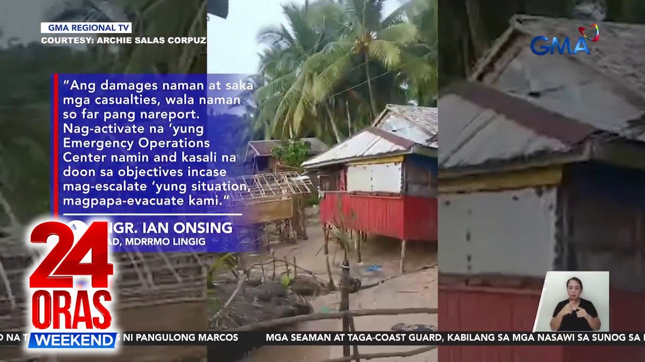 Lingig, Surigao del Sur, niyanig ng 6.8 magnitude na lindol | 24 Oras ...