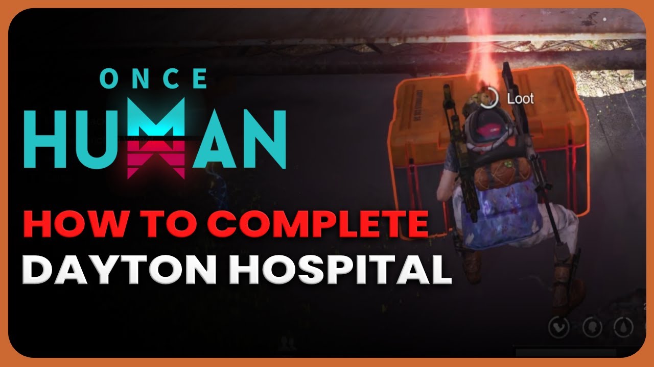 How to Complete Dayton Hospital Stronghold - Once Human - YouTube