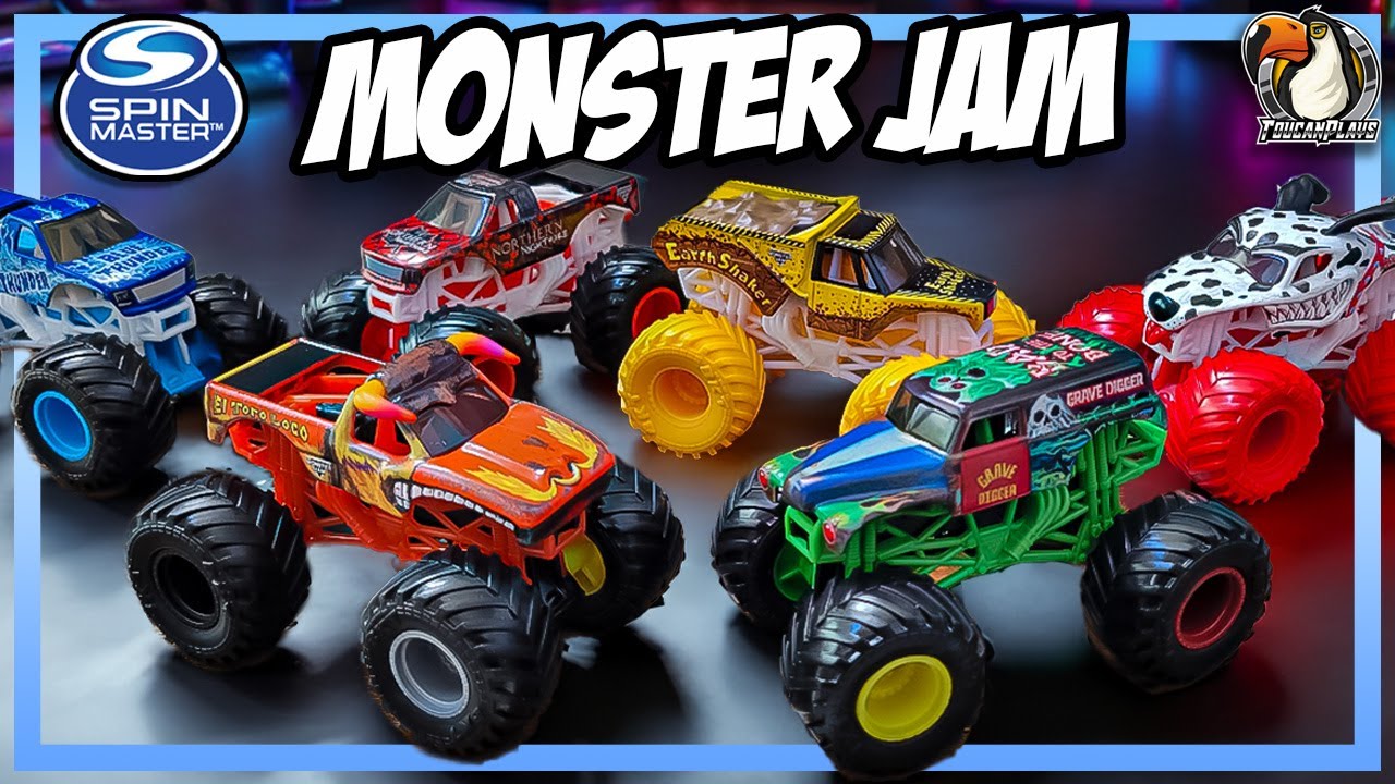 Unboxing Spin Master Monster Jam Double Packs Series 24! - YouTube