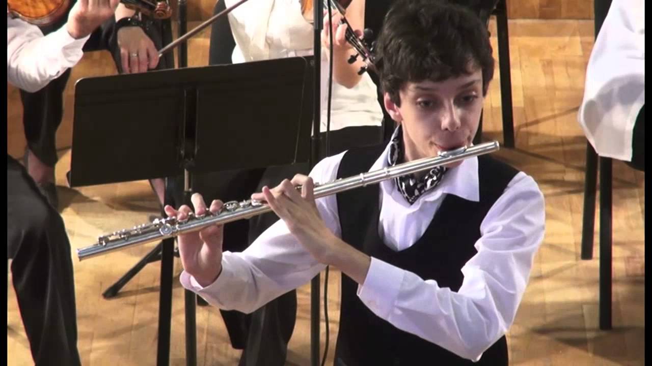 Mozart - Flute Concerto in D, 1st part - YouTube